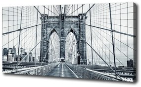 Wallmuralia Foto obraz canvas Brooklynský most 100x50