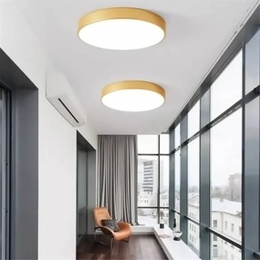 Toolight - Stropní svítidlo Classic 30cm E27 60W APP872-C, zlatá, OSW-08970