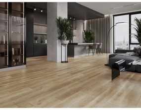 Mexen Spirit Lake, vinylová podlaha 1227 x 187 mm LVT Dryback 2,5 mm, PVC podklad, 4stranná V-drážka, dub, F1301-1227-187-255-4V1-01