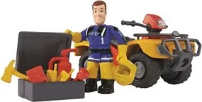 SIMBA Čtyřkolka Mercury Hasič Sam s figurkou / 3-8 let