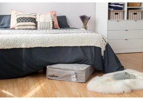 Šedý kompresní úložný box Compactor Oxford, 145 l