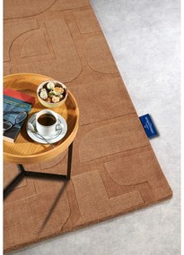 Hnědý ručně tkaný vlněný koberec 160x230 cm Alexis – Villeroy&amp;Boch