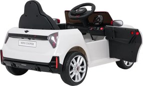 Elektrické autíčko Mini Cooper bílé