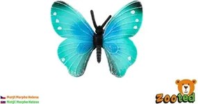 ZOOTED Figurka Motýl Morpho Helena / Plast / 7 cm / od 3 let