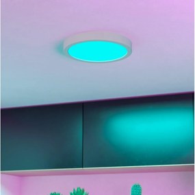 Eglo 901376 - LED RGBW Stm. kou. st. sv. FUEVA-Z LED/11,2W/230V 21,1cm IP44 bílá