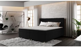 Postel boxspring Assar, Atributy 061 - Simple - rozměry 180 x 200 cm, Atributy 061 - Simple cosmic800, 061 - Toppery s topperem