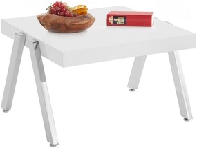 Danish style Konferenční stolek Sera, 66 cm, bílá