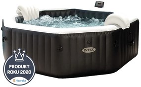 Marimex | Vířivý bazén Pure Spa - Jet & Bubble Deluxe HWS 4 + Solární sprcha UNO 35 l hliníková s LED světlem | 19900164