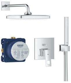 GROHE Eurocube - Sprchový set se sprchou Temptesta 250, chrom 25239000