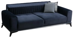 Atelier del Sofa 3-místná pohovka Lisa - Navy Blue, Modrá