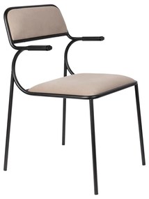 Béžové jídelní židle v sadě 2 ks Alba – Zuiver