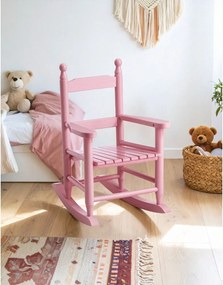 Růžová dětská židle z topolového dřeva – Premier Housewares