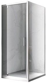 BPS-koupelny Čtvercový sprchový kout HYD-SK04 70x70 chrom/transparent