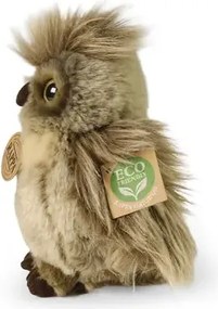 RAPPA Plyšový výr virginský 18 cm / ECO-FRIENDLY / od 0 měsíců