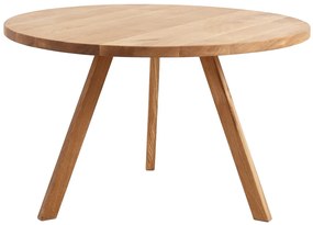 OnaDnes -20% Nordic Design Přírodní masivní jídelní stůl Tree 120 cm
