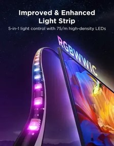 Govee H66A0 černá / LED pásek / 3,6 m / RGB / Wi-Fi / Bluetooth