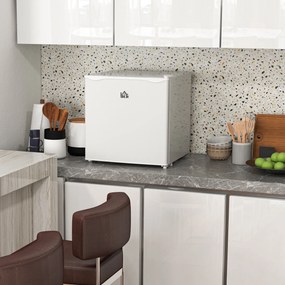 HOMCOM Mini mraznička, 35 L mrazicí box, 5stupňová regulace teploty, bílá
