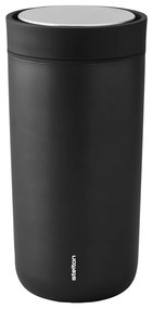 Termohrnek 0,4 l Stelton TO-GO CLICK - black/metallic