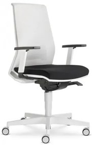 LD seating Kancelářská židle LOOK 271-AT bez područek Mechanika bez posuvu sedáku AT - mechanika s automatickým nastavením tuhosti LÁTKY 3 / SILVERTEX, FAME, MAGIC 2021 SÍŤOVINY NET