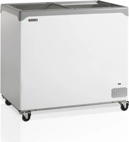 Tefcold NIC301SC – Pultový mrazák s proskleným víkem 218 l, zámek, 4 koše (51132) – záruka 2 roky