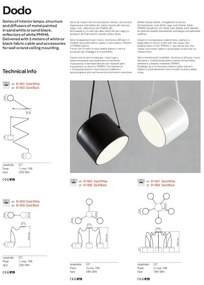 Redo 01-1828 - Lustr na lanku DODO 5xE27/15W/230V pavouk