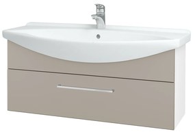Dřevojas Koupelnová skříň TAKE IT SZZ 105 Varianta: N01 Bílá lesk / Úchytka T04 / N07 Stone