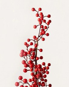 Dekorativní větvička Cranberry 66 cm