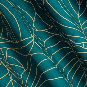 ZATEMŇOVACÍ ZÁVĚS NA KROUŽCÍCH LIMITED COLLECTION LILI2 140X250 CM TYRKYSOVÁ