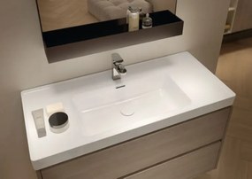 Cersanit Crea BOX skříňkové umyvadlo 100cm, bílá, K114-018