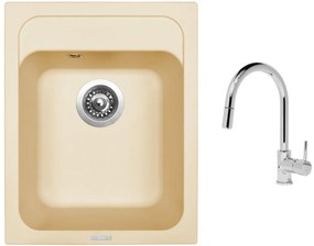 Set Sinks CLASSIC 400 Sahara +baterie Sinks MIX 35 P chrom