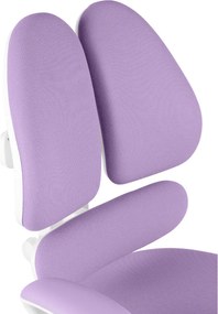 Dětská rostoucí židle Neoseat KIDDY TWO — látka, pratelný potah, fialová
