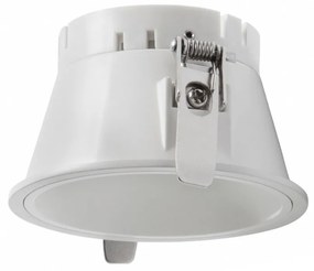 Indeluz D02E-824-01 stropní rámeček pro LED svítidlo do podhledu Nok2, bílý, ø8cm, IP20
