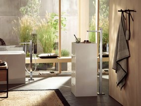 Hansgrohe Metropol, páková vanová baterie na podlahu, chromová, 32532000