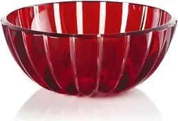 Guzzini DOLCE VITA mísa M červená / Mísa / Bioplast / O 20 cm