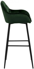 Barová židle Brooke zelená