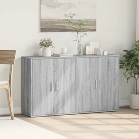 Příborníky 2 ks šedé sonoma 60 x 31 x 70 cm kompozitní dřevo 3276544
