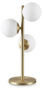 Ideal Lux Stolní lampa PERLAGE TL3 Barva: Mosaz