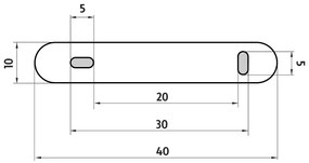 Nimco Držák na toaletní papír NA 28055M