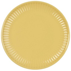 IB LAURSEN Dezertní talíř Mynte Lemonade 19,5 cm, žlutá barva, keramika