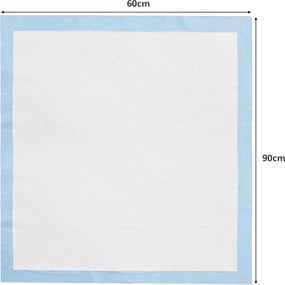 Costway Training Pads Dogs Nepropustné 5 vrstvé provedení 100 kusů – 60 × 90 cm