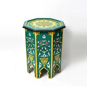 Orientální dřevěný stolek Rahim