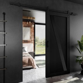 Posuvné dveře LOFT ADIO 4 černý 80