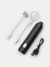 Sinsay - Šlehač a metla 2 v 1 s USB - černá