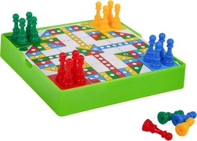 Společenská hra LUDO MINI Žába zelená