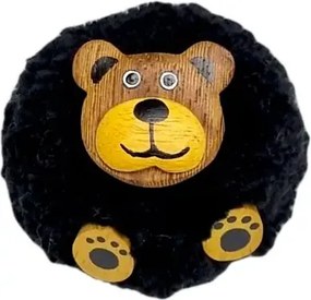 2Kids Toys Dřevěná magnetka velká pompon Medvěd