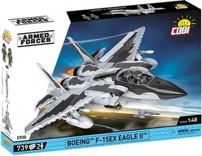 COBI 5900 Armed Forces Boeing F-15EX Eagle II, 1:48, 739 k, 2 f
