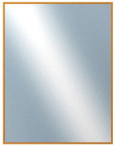 DANTIK - Zarámované zrcadlo - rozměr s rámem cca 70x90 cm z lišty Hliník oranžová | P269-217 (7269217)