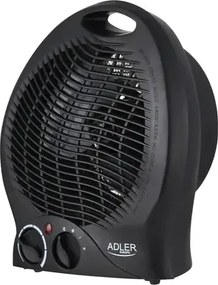 Adler AD 7761 černá / Teplovzdušný ventilátor / 2000 W / 2 stupně