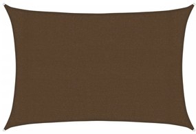 Stínící plachta 160 g/m² hnědá 3 x 5 m HDPE 311789