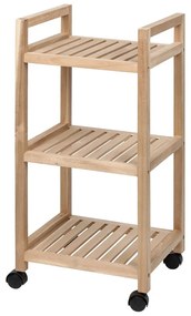 Koupelnový regál v přírodní barvě 35x72 cm Acina – Wenko